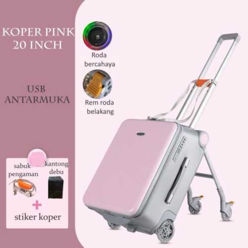 Koper Trolley Box Duduk Anak Travelling, Koper 2in1 – TasBatam168
