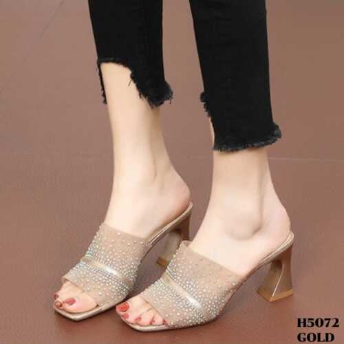 Sandal High Heels Selop Kekinian Fashion Korea H5072 – TasBatam168